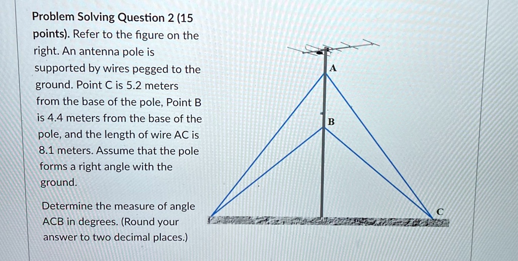 Problem Solving Question 2 (15 points). Refer to the figure on the ...