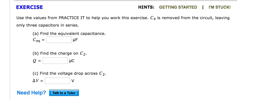 exercise hints getting started tm stucki use the values from practice it to help you work this ...