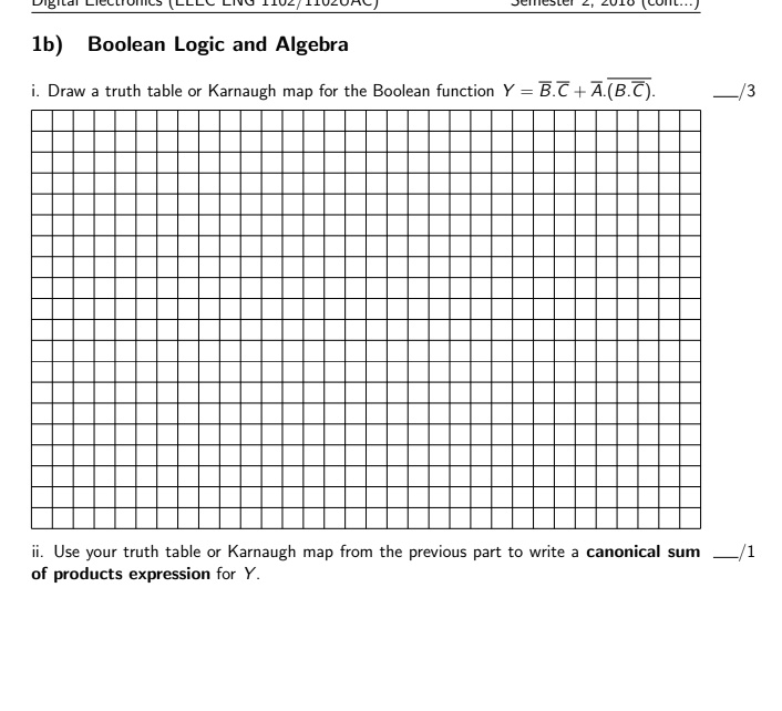 Solved Can You Explain What Canonical Sum Of Products Expression Means
