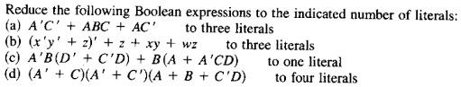 SOLVED: Direction: Draw the logic circuit of the given and simplified expression and obtain the ...