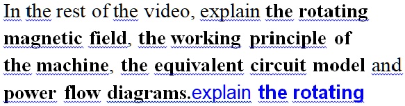 SOLVED: In the rest of the video, I will explain the rotating magnetic ...