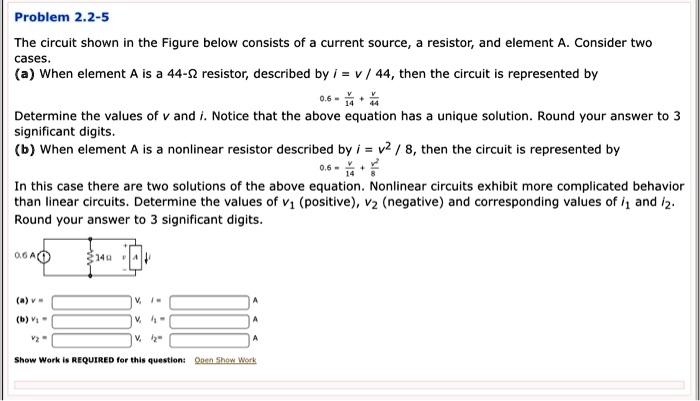 problem 22 5 the circuit shown in the figure below consists of a current source a resistor and ...