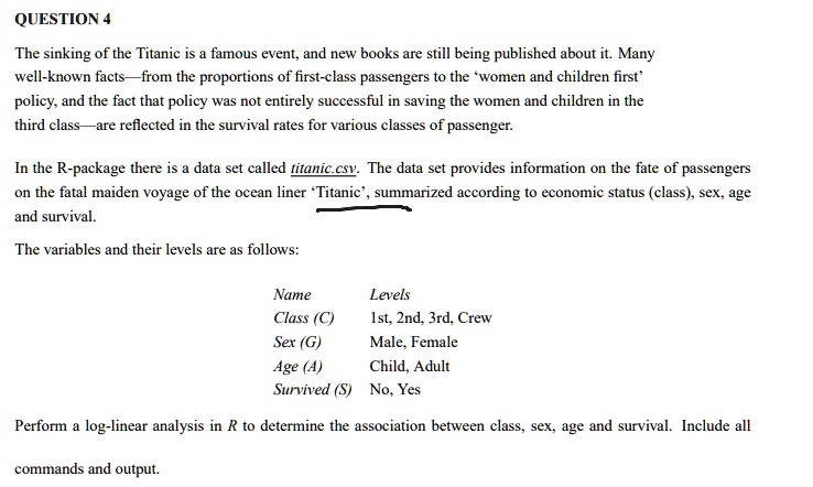 SOLVED: Text: STATISTICS R STUDIO HAS TO BE USED and the name of the dataset is in R and it is ...