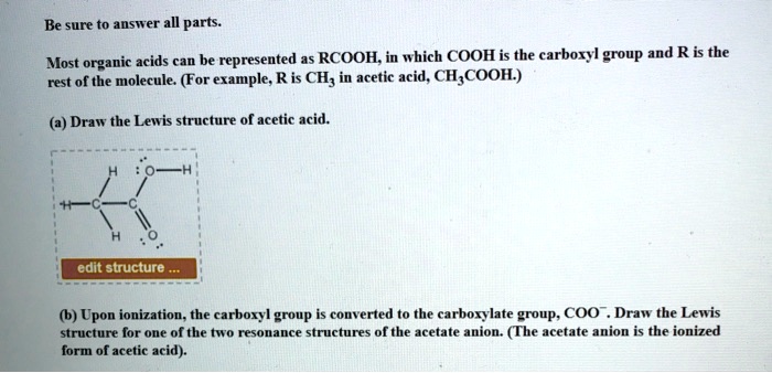 Carboxyl Group Sketch