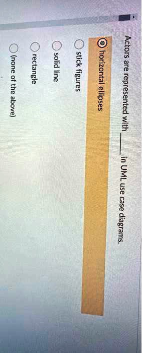SOLVED: Rectangle, solid line, stick figures, horizontal ellipses ...