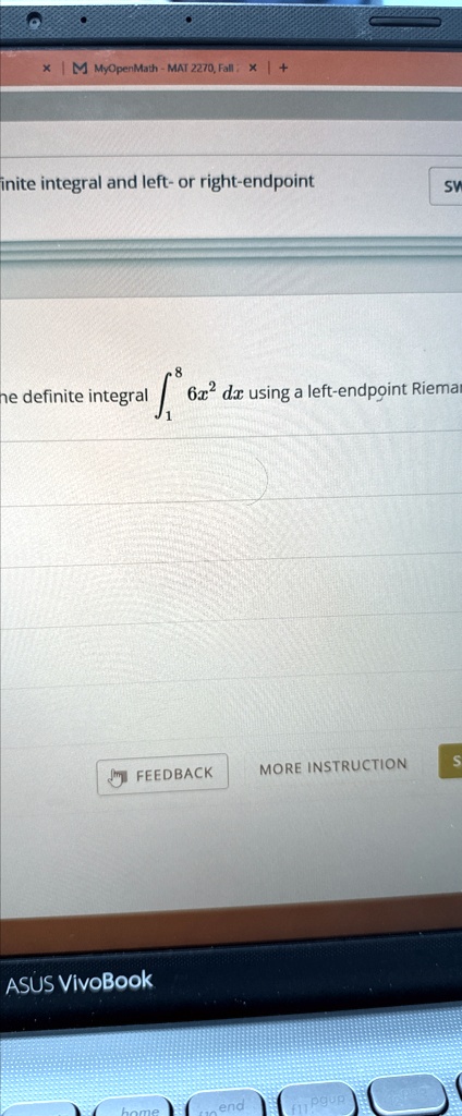 definite integral and left or right endpoint the definite integral 18 6x2 dx using a left ...