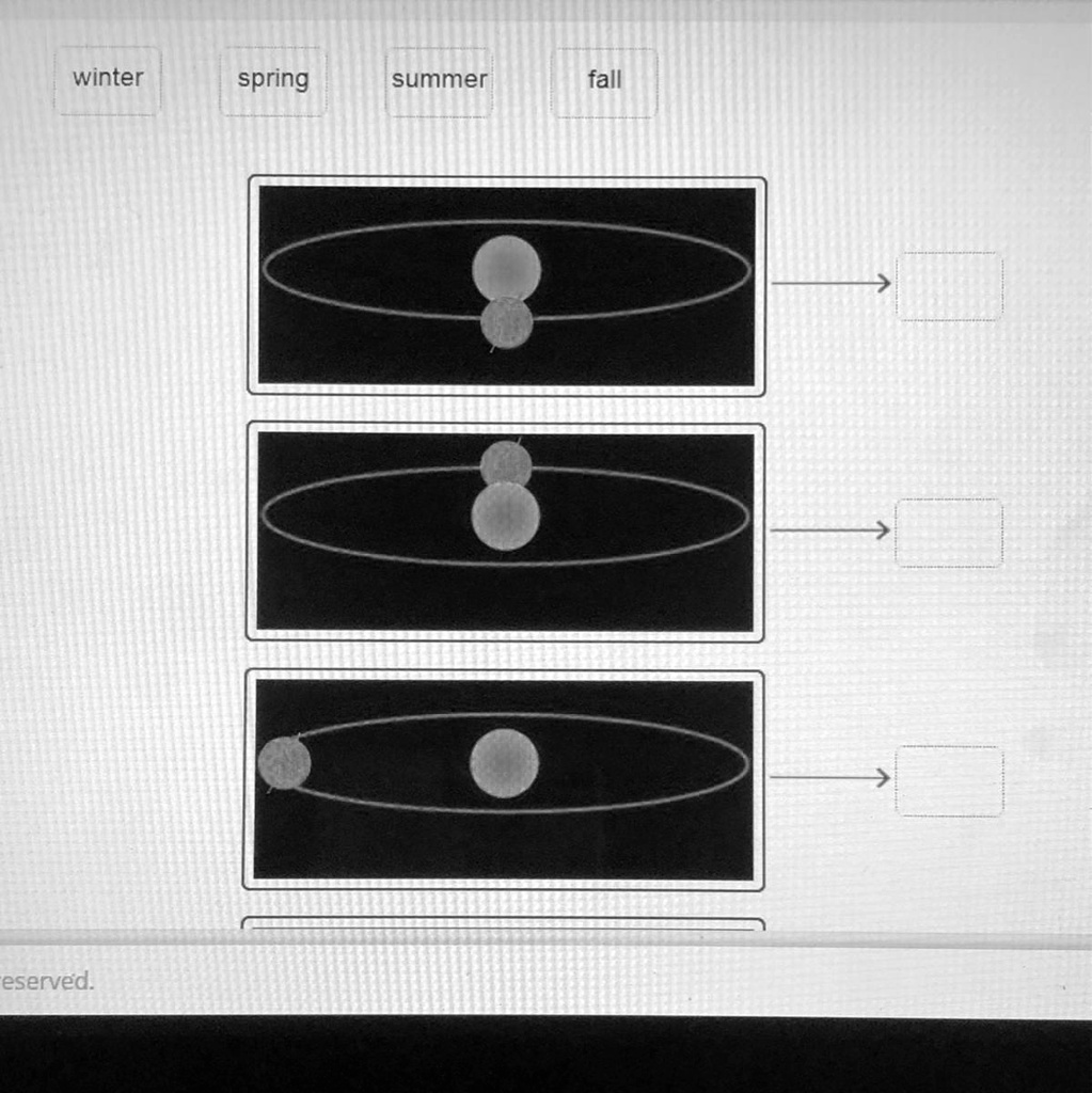 SOLVED: Drag the tiles to the boxes to form correct pairs. Earth's tilt ...