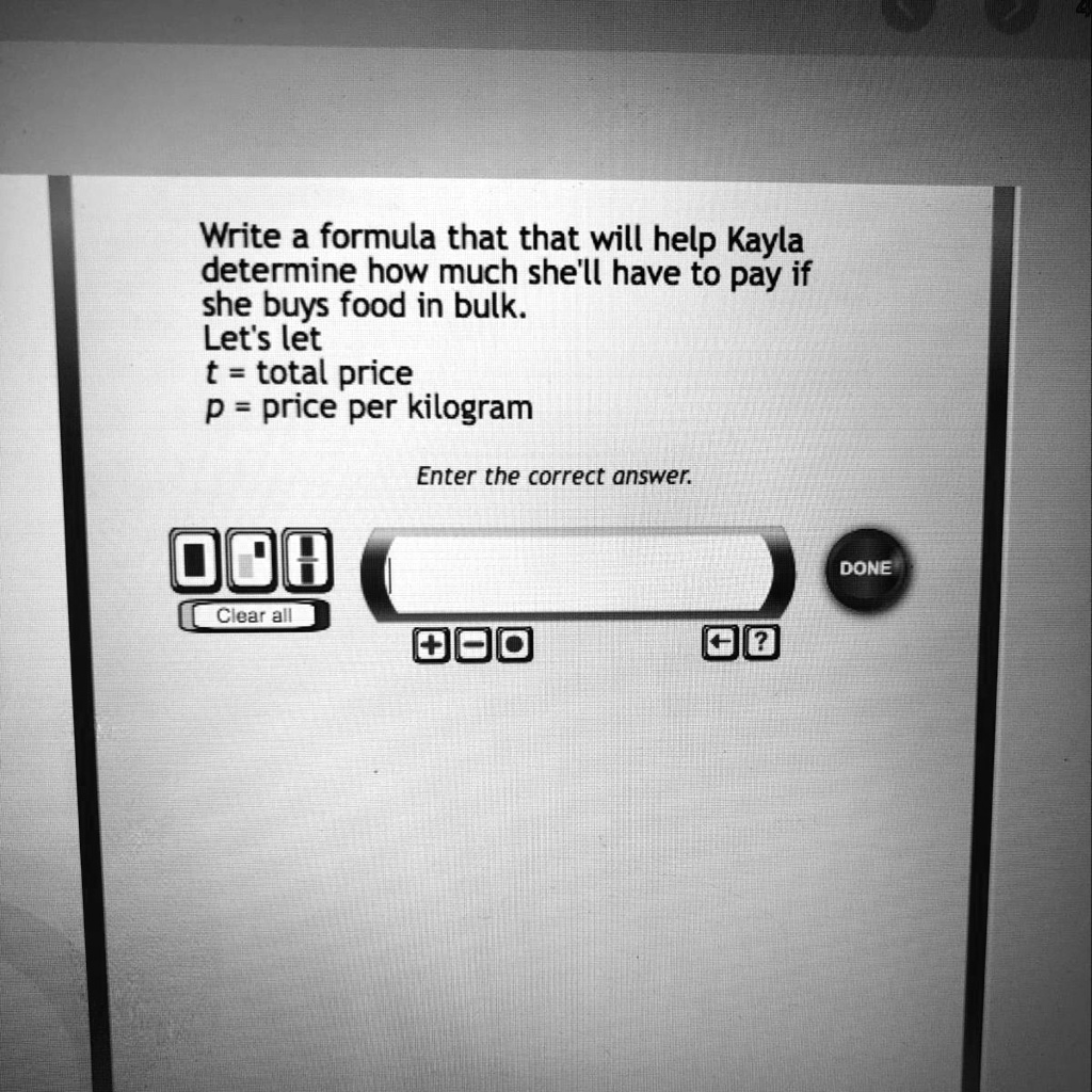 SOLVED: "PLEASE HELP!!! Thank you Write a formula that that will help ...