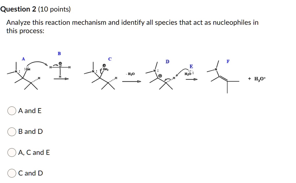 SOLVED: Question 2 (10 points) Analyze this reaction mechanism and ... SOLVED: Question 2 (10 points) Analyze this reaction mechanism and ...