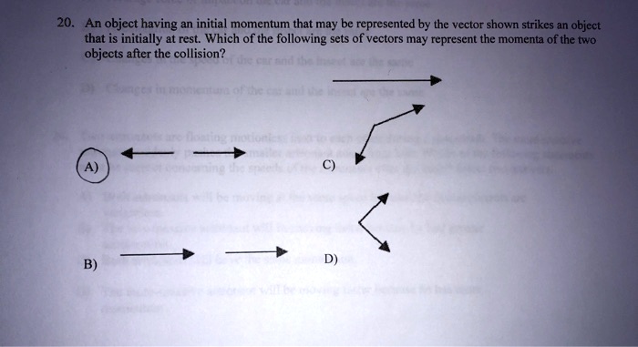 20 an object having an initial momentum that may be represented by the ...