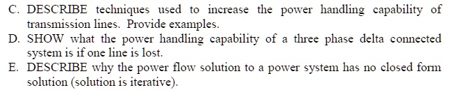C. DESCRIBE techniques used to increase the power handling capability ...