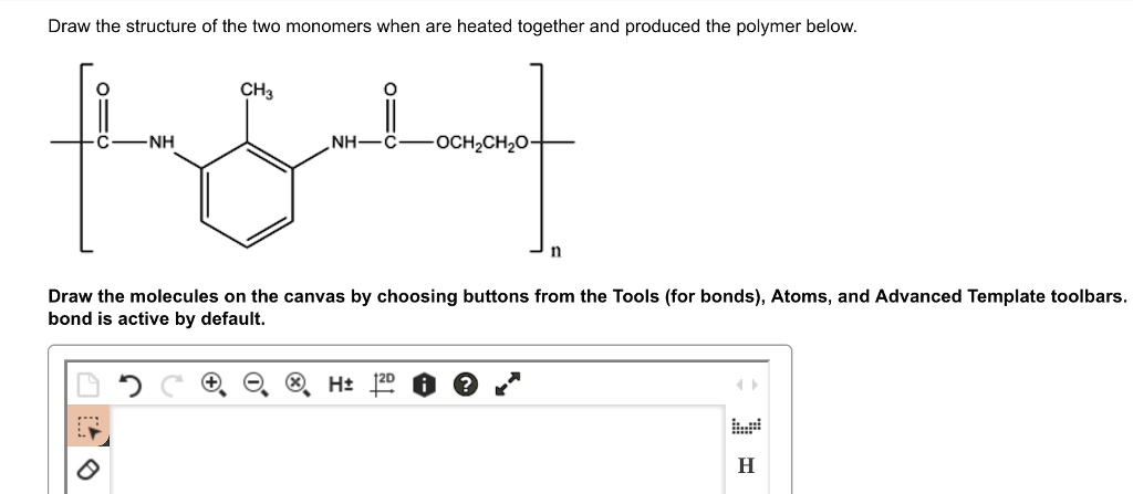 Which Two Diagrams Illustrate Structures Of Monomers Monomer