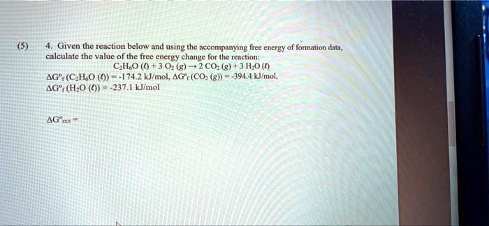 SOLVED: Given the reaction CO (g) + H2O (g) = CO2 (g) + H2 (g), using ...