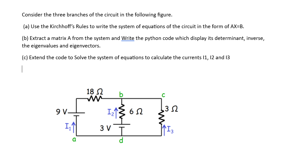 [GET ANSWER] Consider the three branches of the circuit in the ...