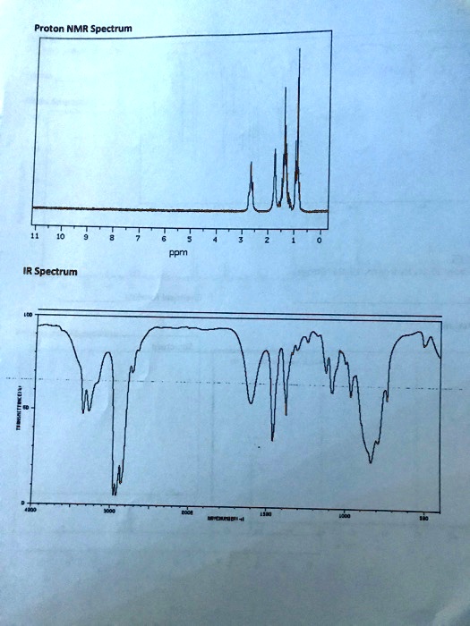 SOLVED: Proton NMR Spectrum IR Spectrum