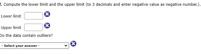 SOLVED: Compute the lower limit and the upper limit (to decimals and ... SOLVED: Compute the lower limit and the upper limit (to decimals and ...