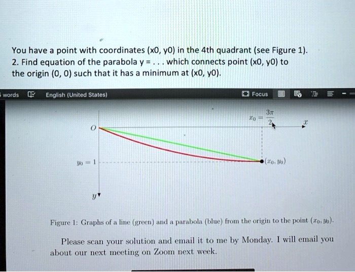 SOLVED: You have a point with coordinates (x0, y0) in the 4th quadrant ...
