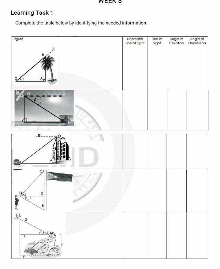 Learning Task 1 Complete the table below by identifying the needed information. Figure ...