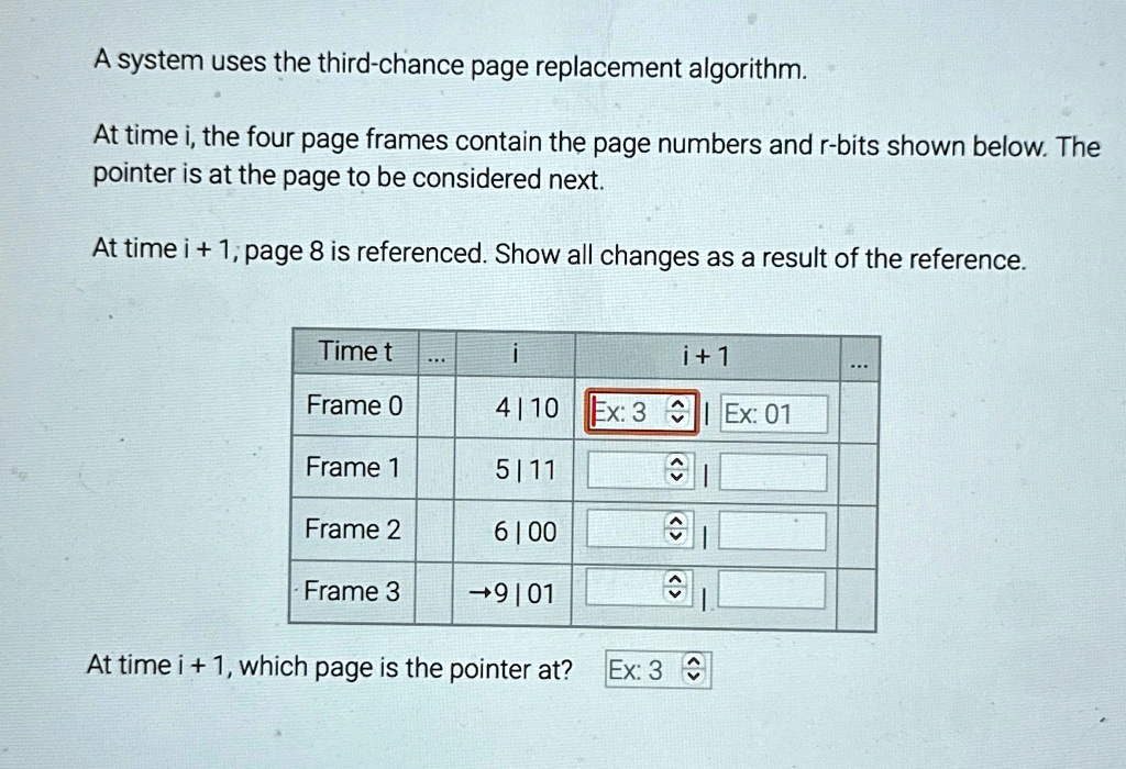VIDEO solution: A system uses the third-chance page replacement ...