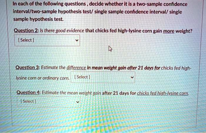 SOLVED:In each of the following questions , decide whether it is a two ...