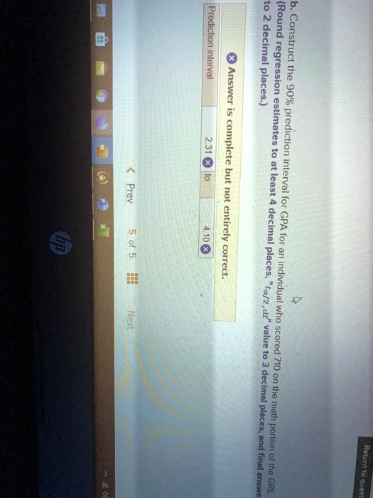 SOLVED: Prediction (Round interval M the Answer places:) 8 estimates 2 ...