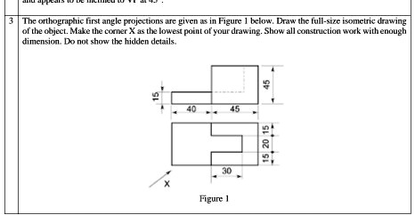 SOLVED: Please explain to me step by step how to draw this in AutoCAD. And please draw the ...