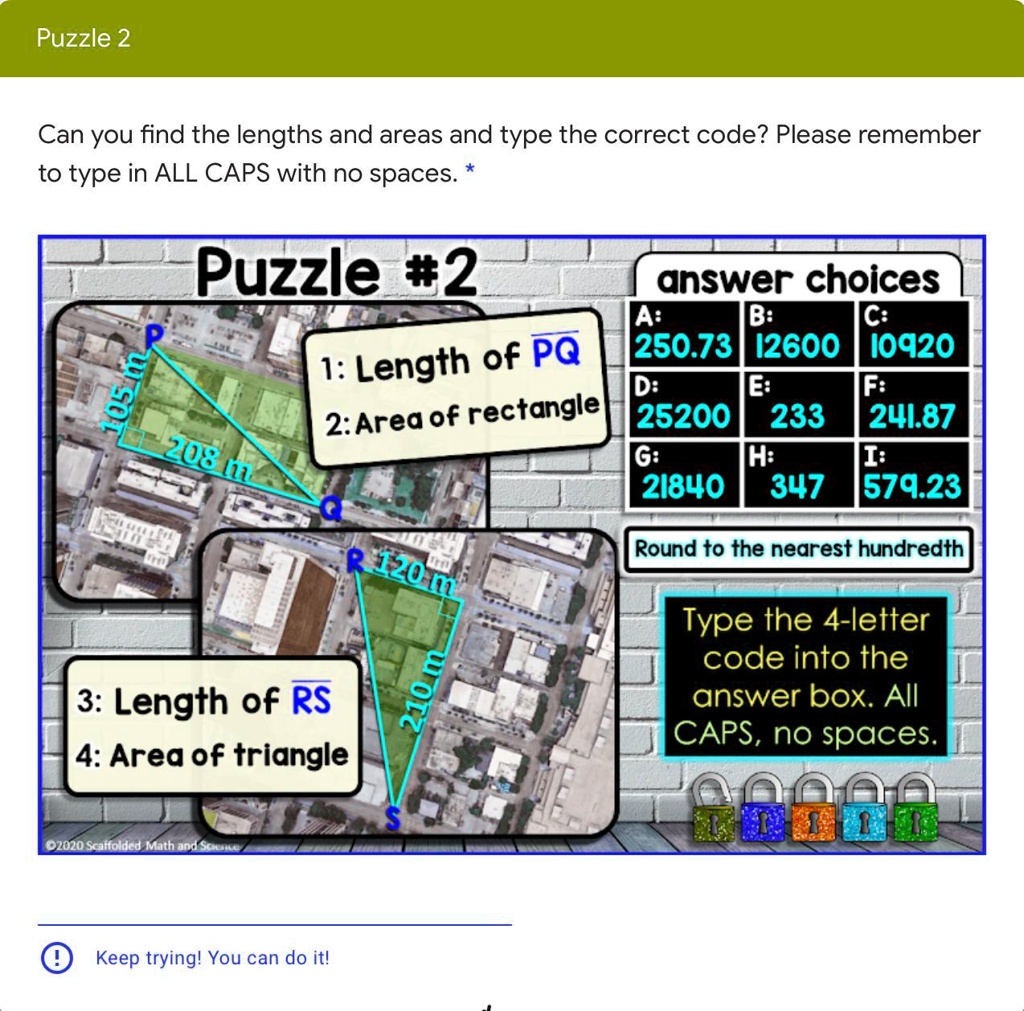 SOLVED: I need help with this math question real quick. Puzzle 2 Can ...