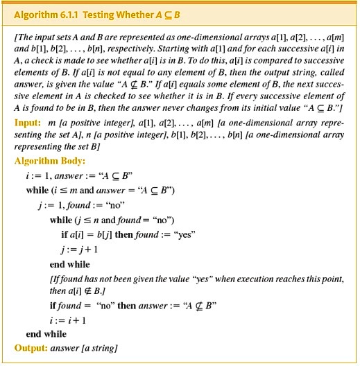 SOLVED: Texts: Write a C++ program and function to test any 2 sets of ...