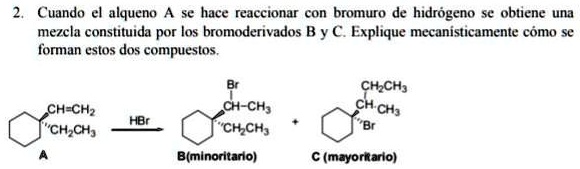 SOLVED: Quien me ayudaaaa:) Química orgánica Cuando cl alqueno se hace ... SOLVED: Quien me ayudaaaa:) Química orgánica Cuando cl alqueno se hace ...