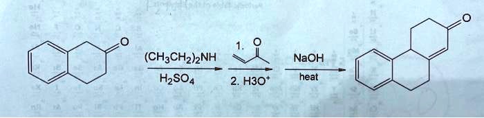SOLVED: Draw a complete and detailed stepwise curved arrow mechanism for the following reaction