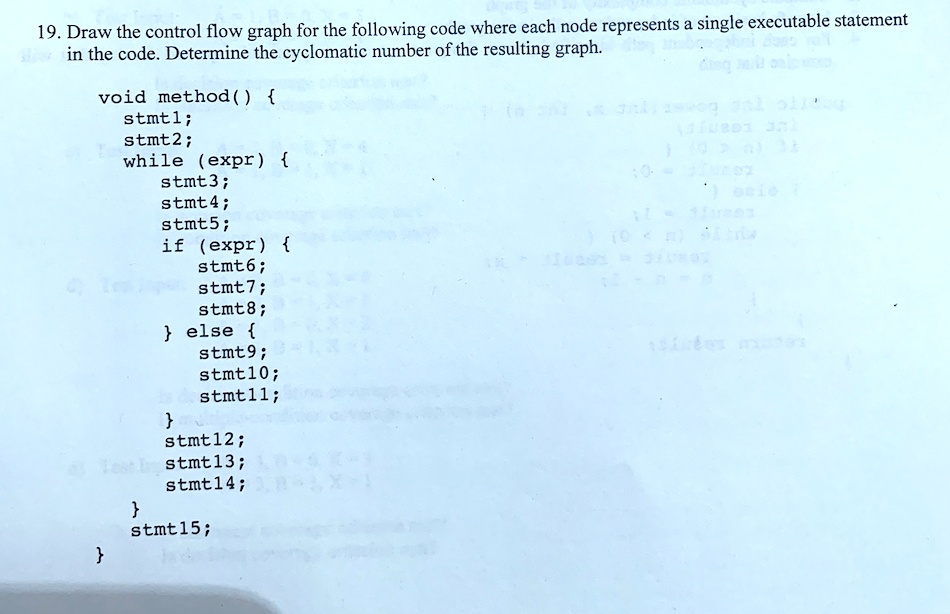 Solved Draw The Control Flow Graph For The Following Code Where Each Node Represents A Single 9537