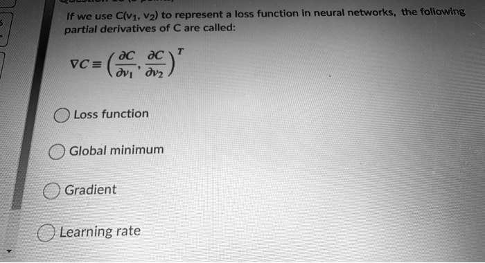 If we use cv1v2 to represent a loss function in neural...
