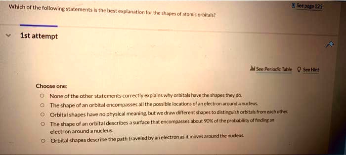 Which of the following statements is the best explanation for the ...