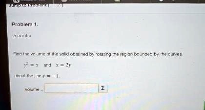 Find the volume of the solid obtained by rotating the region bounded by the curves y=x and x=2 ...