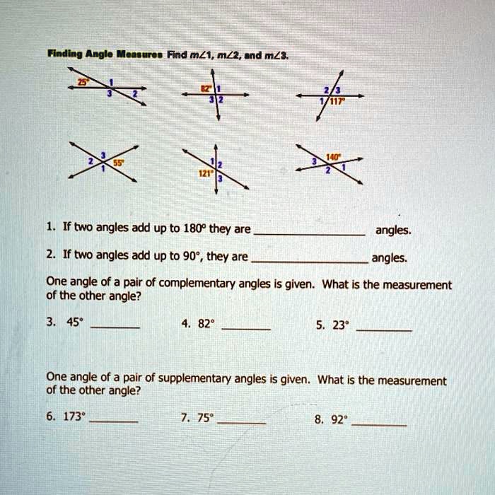 finding angle moauuros find mli mlztnd ml if two angles add up to 180p ...