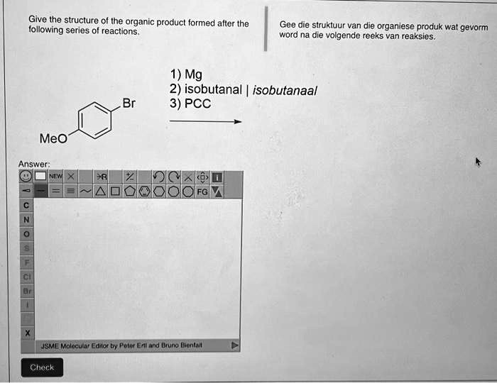 SOLVED: Texts: Give the structure of the organic product formed after ...