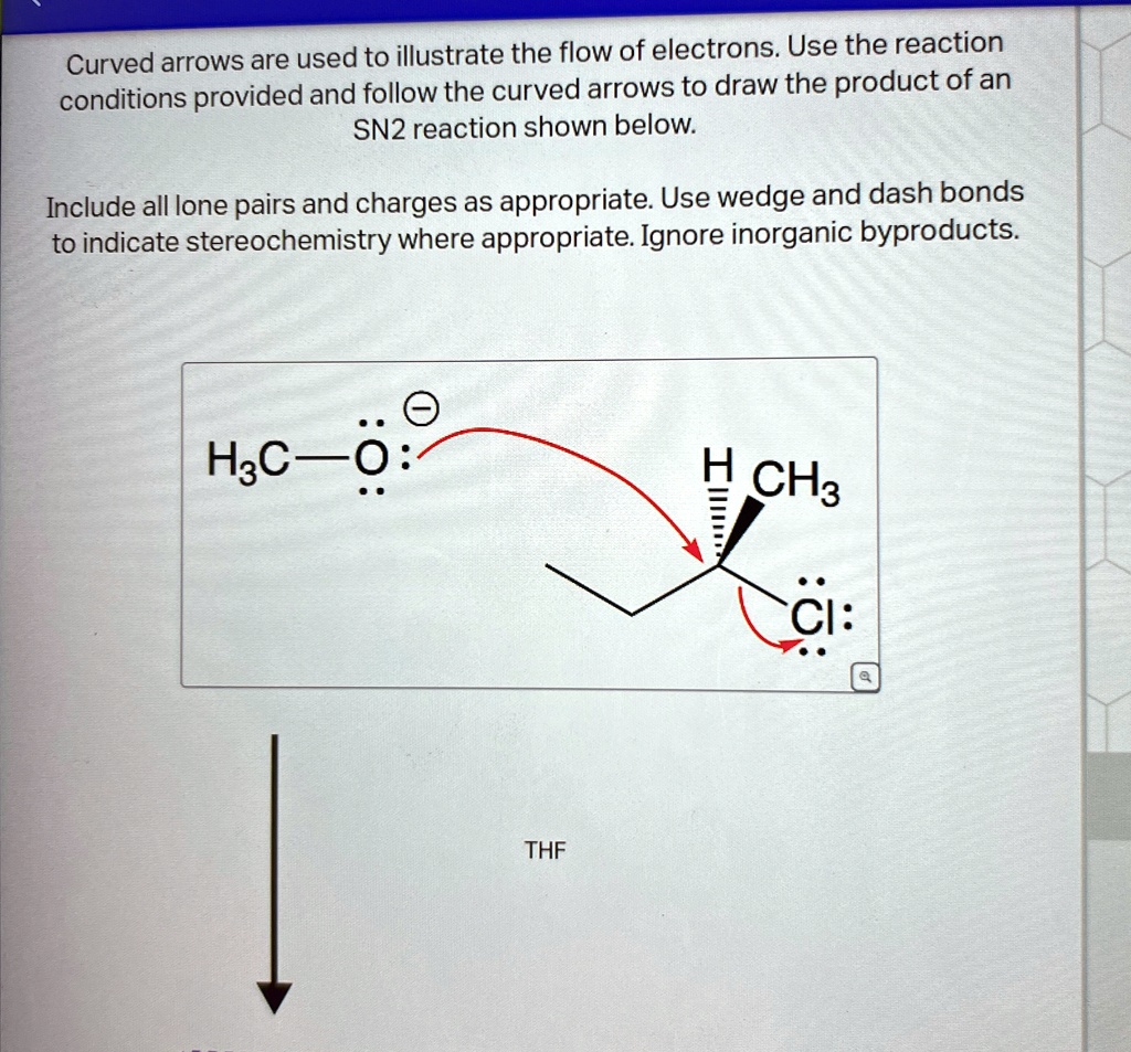 Curved arrows are used to illustrate the flow of electrons. Use the reaction conditions provided ...