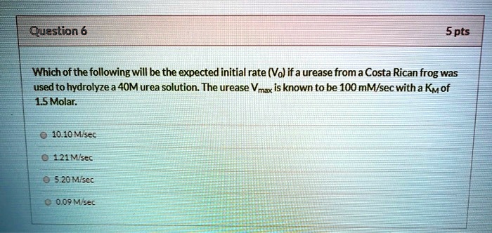 SOLVED:Question 6 5pts Which of the following will be the expected ... SOLVED:Question 6 5pts Which of the following will be the expected ...