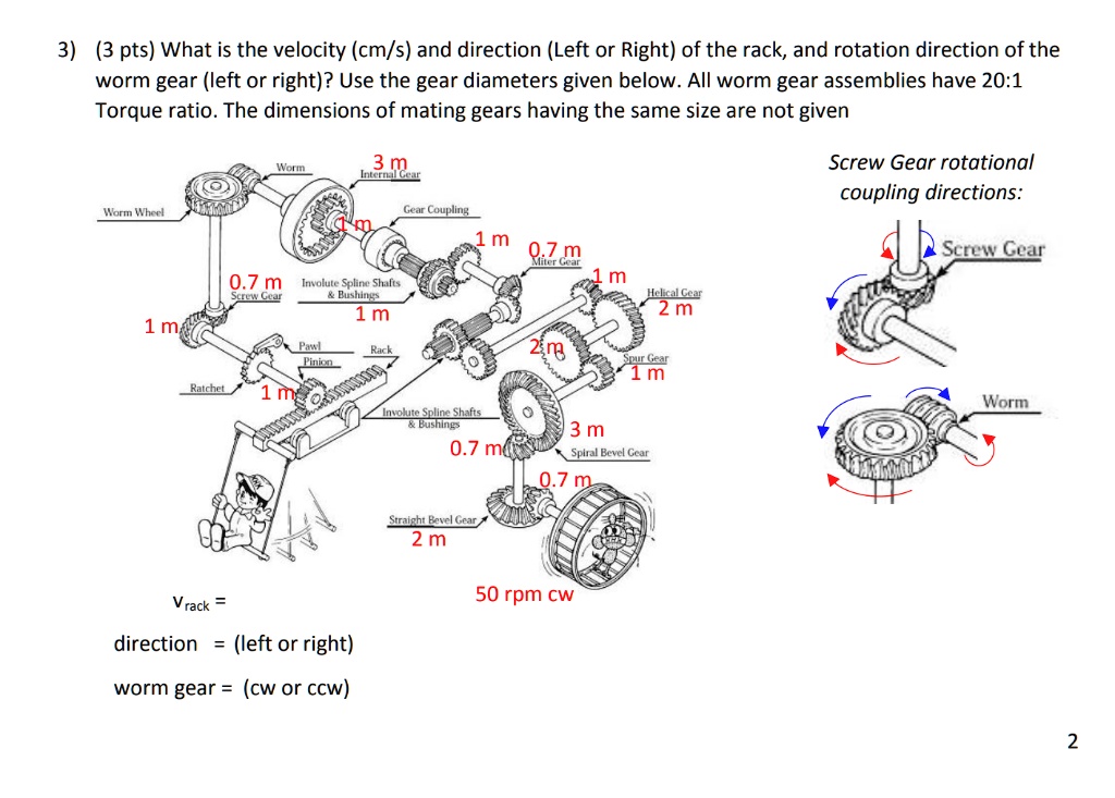 3) (3 pts) What is the velocity (cm/s) and direction (Left or Right) of ...
