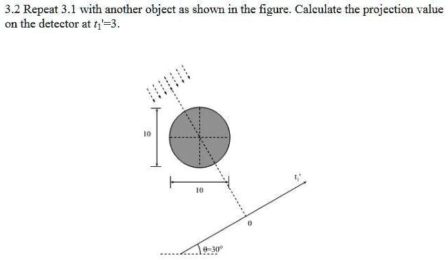 SOLVED: The projection of the object is taken at 30o as shown in the ...