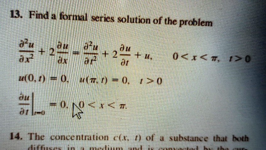 Differential Equations with Boundary Value Problems