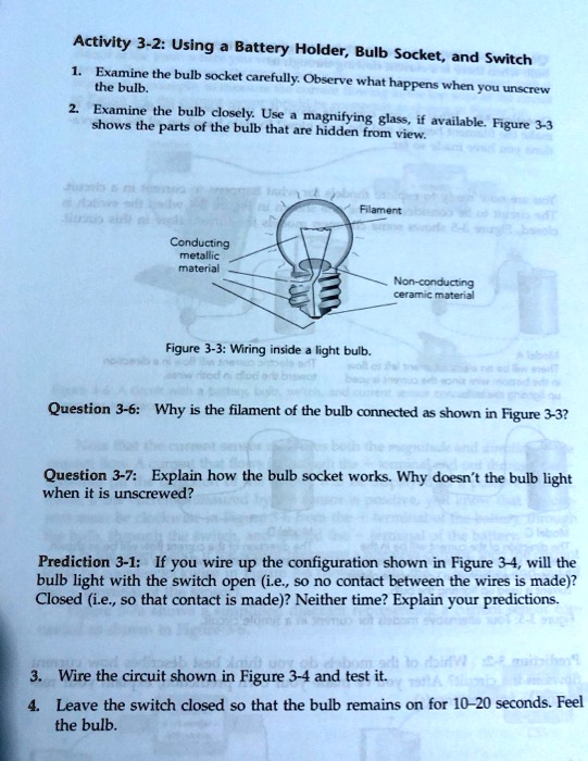 VIDEO solution: Activity 3-2: Using Battery Holder, Bulb Socket, and ...