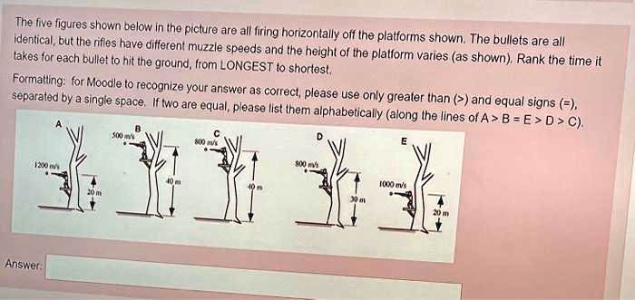The five figures shown below in the picture are all firing...