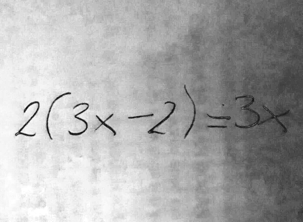 SOLVED: ayuda resolver la siguiente ecuación de primer grado SOLVED: ayuda resolver la siguiente ecuación de primer grado