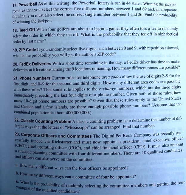 powerball as of this writing the powerball loltery is run in 44 states ...