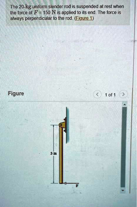 SOLVED: Determine the angular velocity of the rod, measured clockwise ...