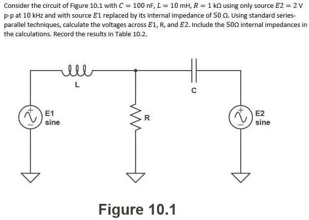 consider the circuit offigure101with c100nfl10mhr1kqusing only ...