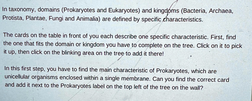 In taxonomy, domains (Prokaryotes and Eukaryotes) and kingdoms ...