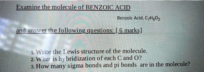 C6h5cooh Lewis Structure
