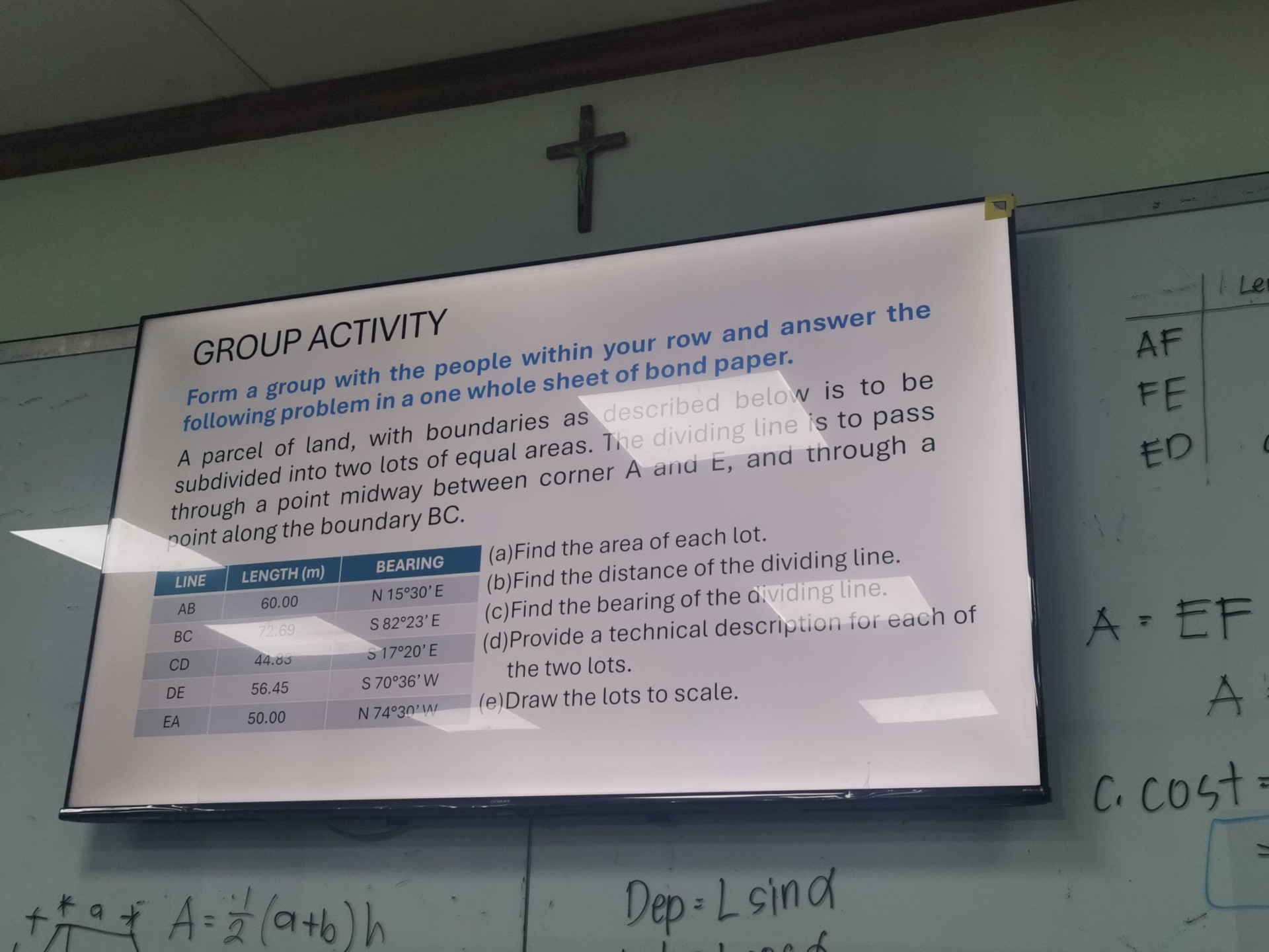 group activity form a group with the people within your row and answer ...